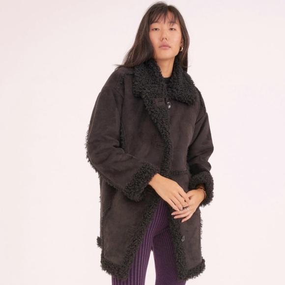 Urban Outfitters | Jackets & Coats | Urban Outfitters Faux Shearling ...